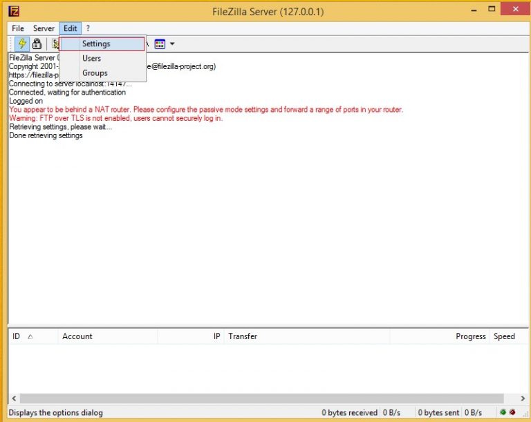 How To Configure Ftps Using Filezilla Ftp Server Velan